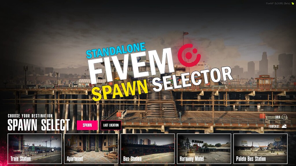 [Standalone ] Fivem Spawn Selector with a unique design / ui - FiveM ...