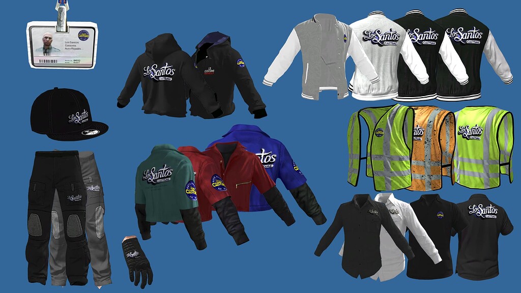 [PAID] LS. Custom Mechanic Outfits, Multiple Variations, Male/Female ...