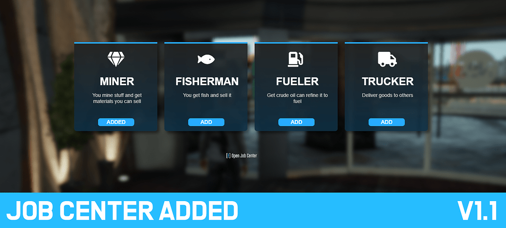 💼 Core Multiple Jobs - Job center, Multi Job, Optimized, Amazing UI ...