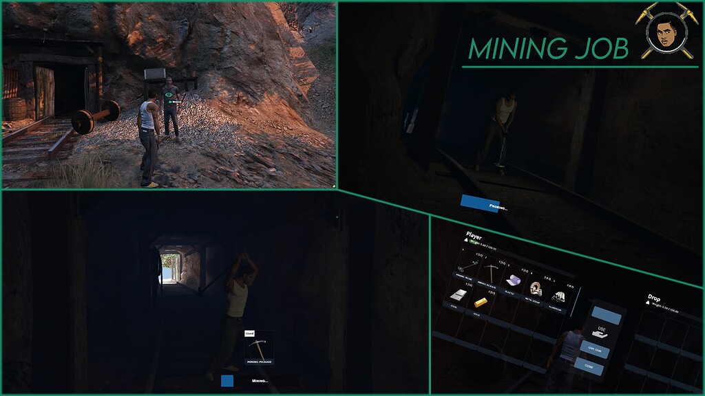[RELEASE] [PAID] [QB & ESX] Mining Job - FiveM Releases - Cfx.re Community