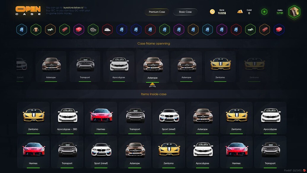 [FREE] [ESX] [QBCore] Case Opening - FiveM Releases - Cfx.re Community