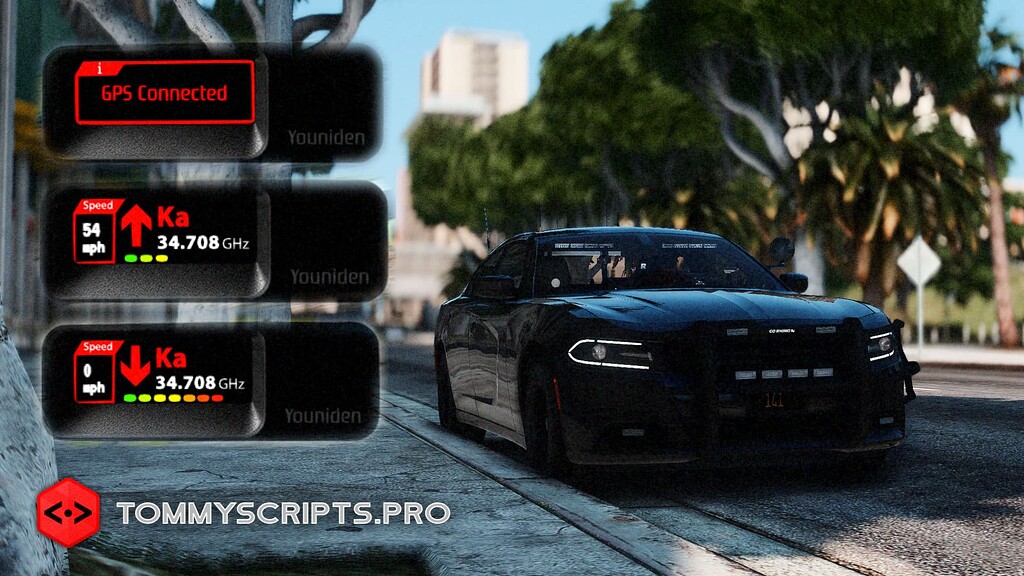 [PAID] [STANDALONE/QBCORE] Youniden Radar Detector - FiveM Releases ...