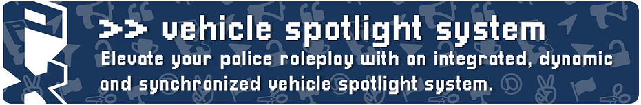 Vehicle Spotlight System (px_spotlight) | Advanced spotlight management ...