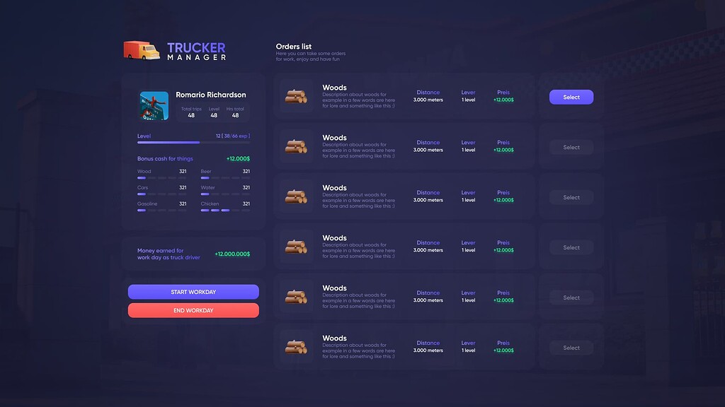 [PAID] Modern Truckerjob - FiveM Releases - Cfx.re Community
