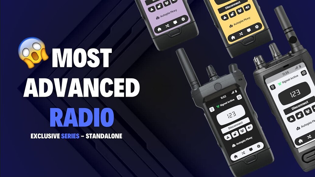 Advanced Radio - Walkie Talkie | Jammers and Scanners | Standalone ...