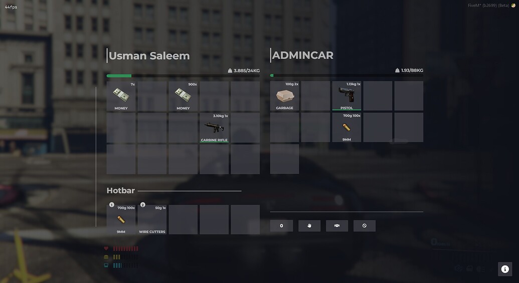 OX Inventory Redesigned by JGUsman - FiveM Releases - Cfx.re Community