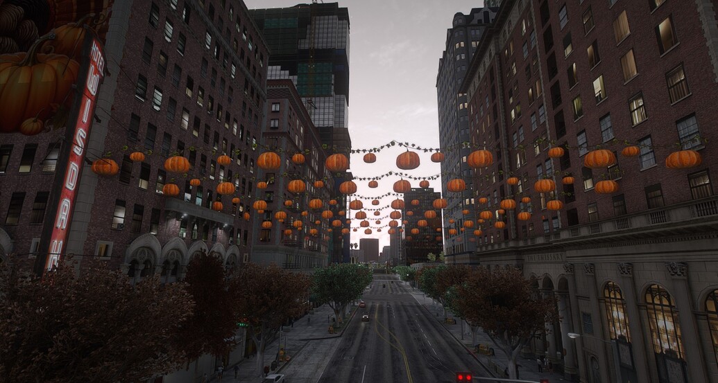 [MAP] Autumn City | Thanksgiving Decorations - FiveM Search