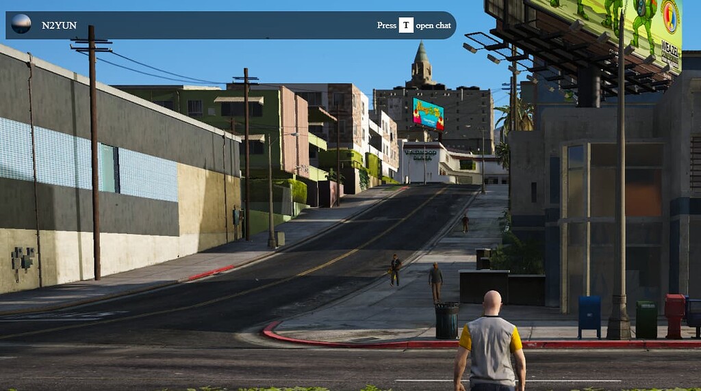 Welcome banner in the upper left corner - FiveM Releases - Cfx.re Community