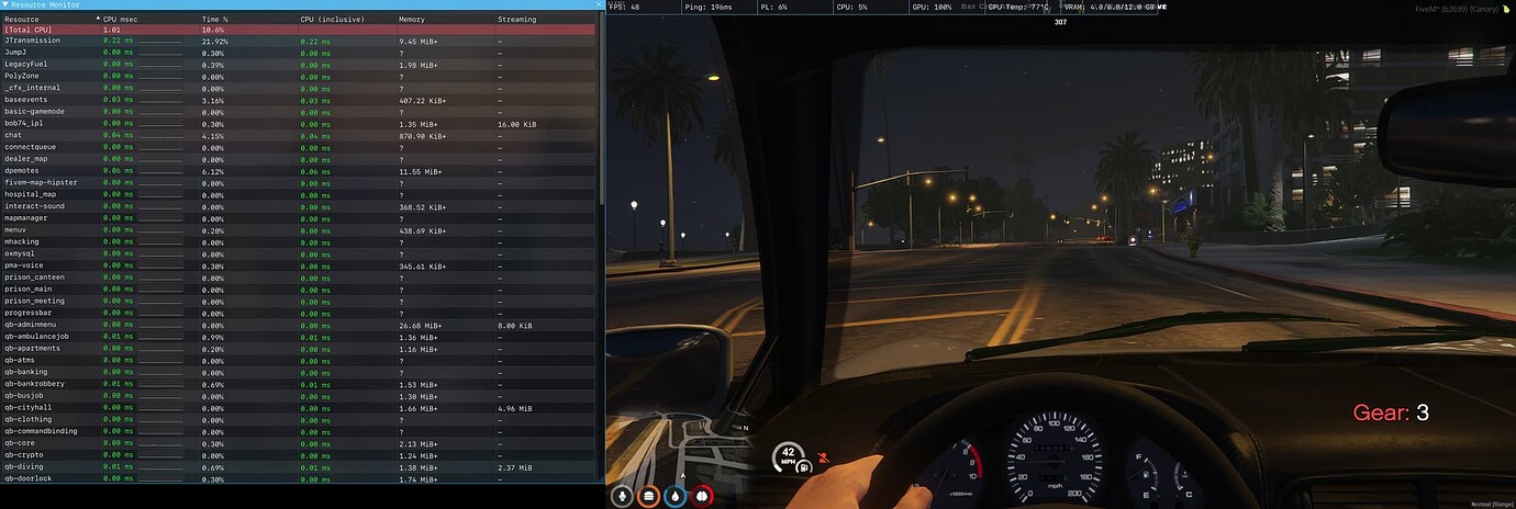 [ FREE ][ QB/ESX/CUSTOM ] JTransmission | Realistic Vehicle ...