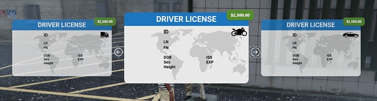 License Manager (ID Card + Badge + Licenses) [ESX][QB][QBOX] - FiveM ...