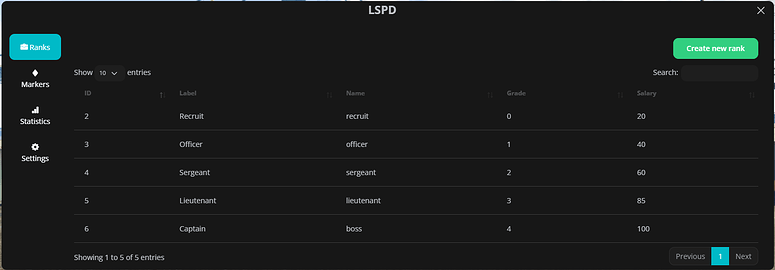 💼 Jobs Creator 8.0 [ESX][QBCore] - in-game Job Creation Menu without ...