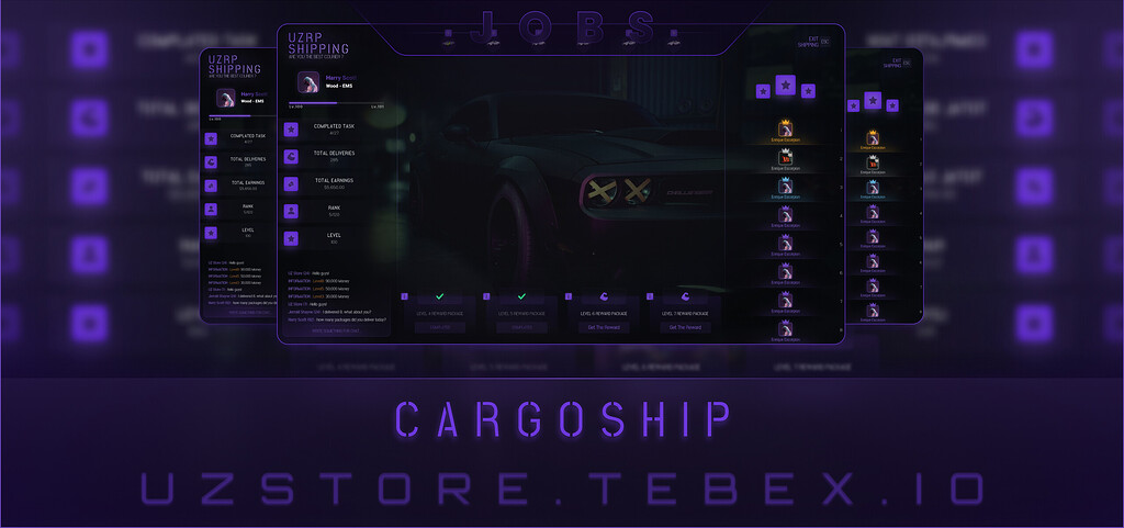 [QBCore - ESX] Jobs Shipping - FiveM Releases - Cfx.re Community