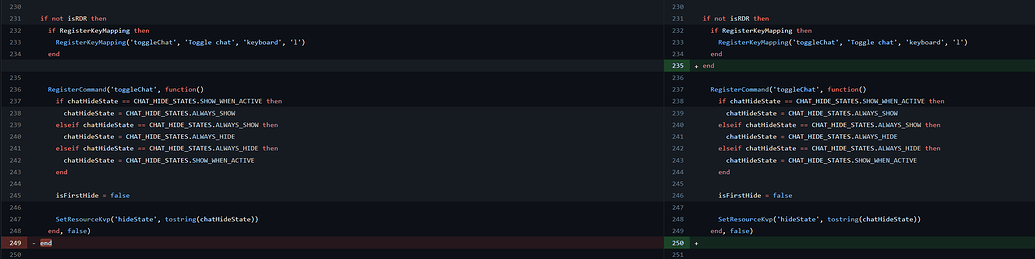 Allow toggleChat for RedM Users - Platform Suggestions - Cfx.re Community