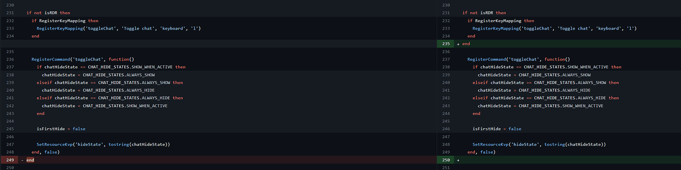 Allow toggleChat for RedM Users - Platform Suggestions - Cfx.re Community