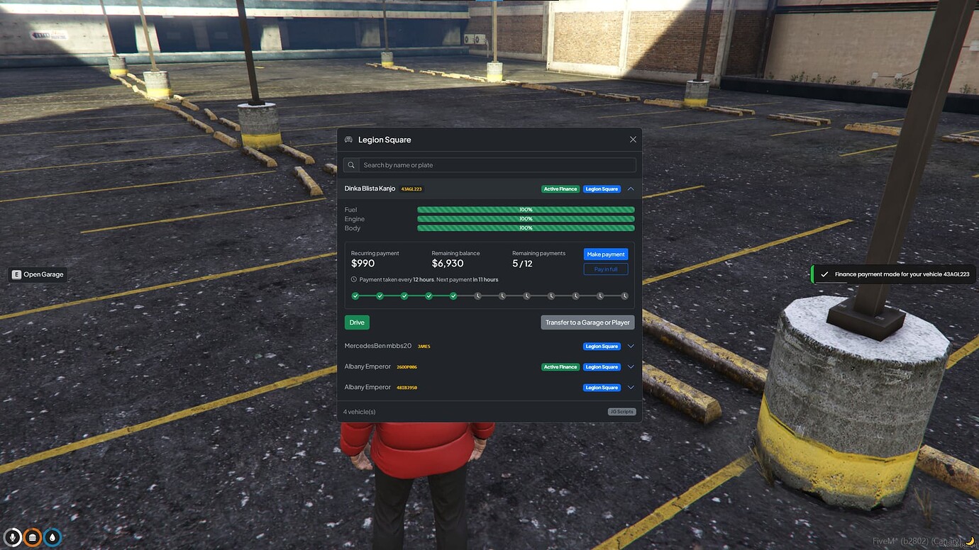 [QB/Qbox/ESX] JG Dealerships - Self service or player owned, display ...