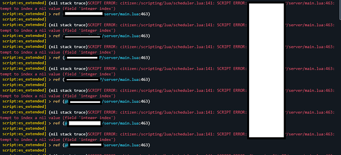 Es extended errors - Discussion - Cfx.re Community