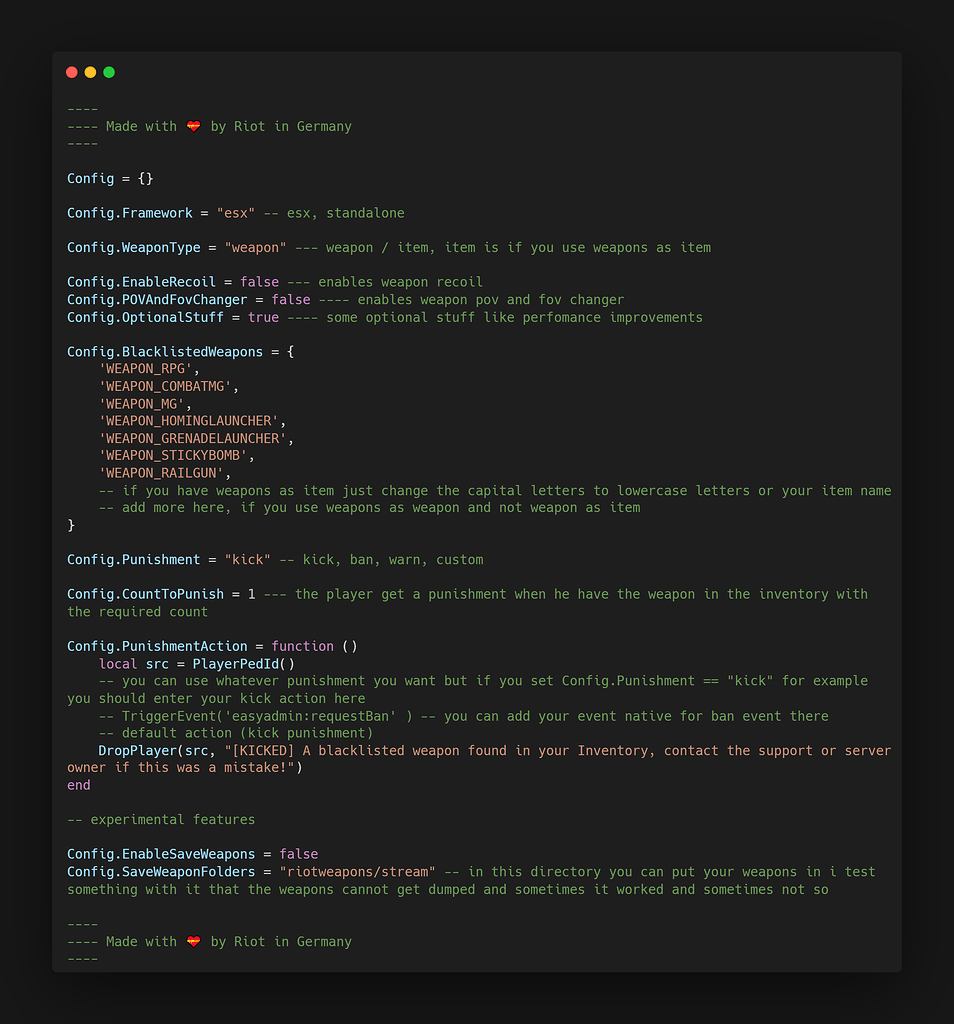 [paid] [standalone & esx] Riot Weapons (Advanced Weapon script) - FiveM Releases - Cfx.re Community