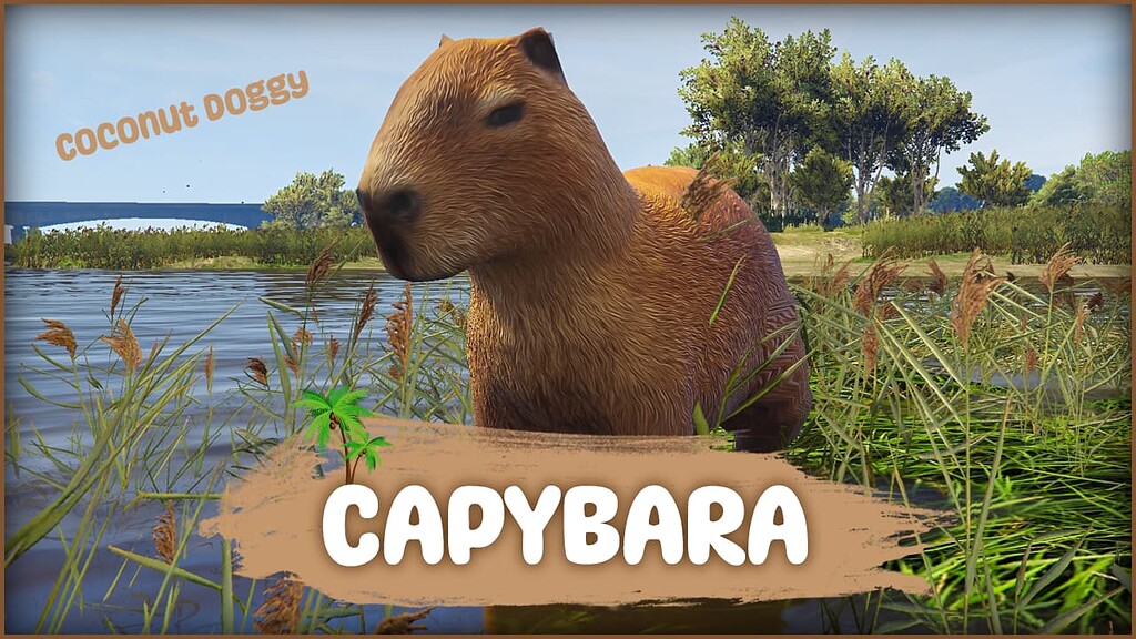 [Add-On] Swimming Capybara Ped (Custom) - FiveM Releases - Cfx.re Community