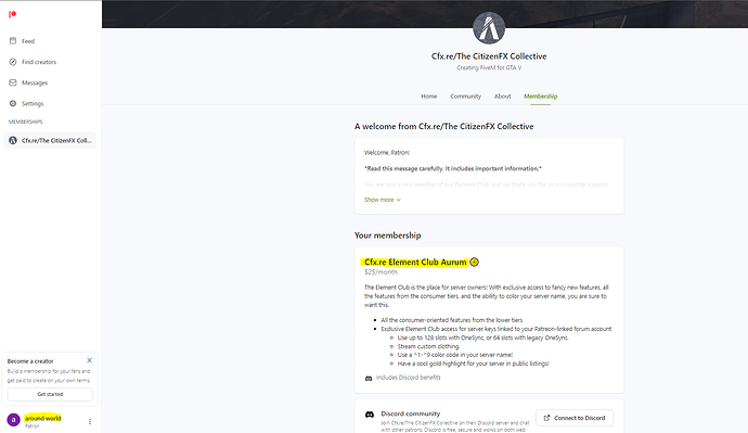 Upgraded element club - Element Club Subscribers - Cfx.re Community