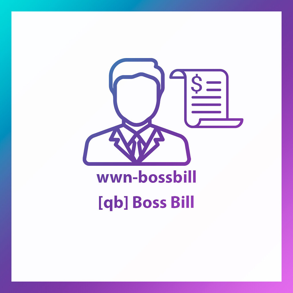 [PAID] [qbCore] Advanced Billing (BossBill) - FiveM Releases - Cfx.re ...