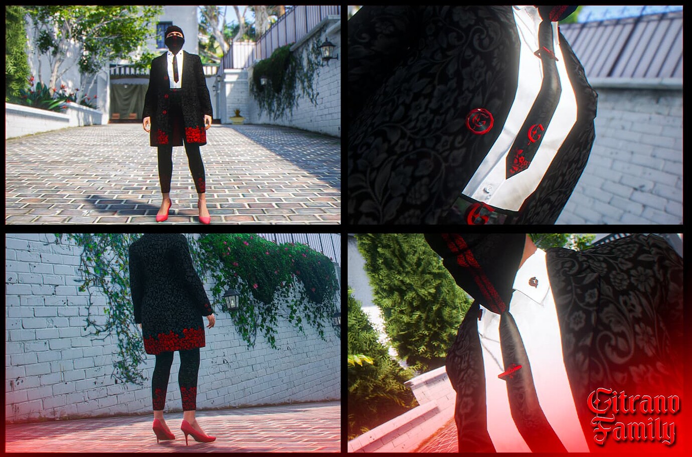 🩸 Citrano Family Mafia Clothing | Male & Female [PAID][CLOTH] - FiveM ...