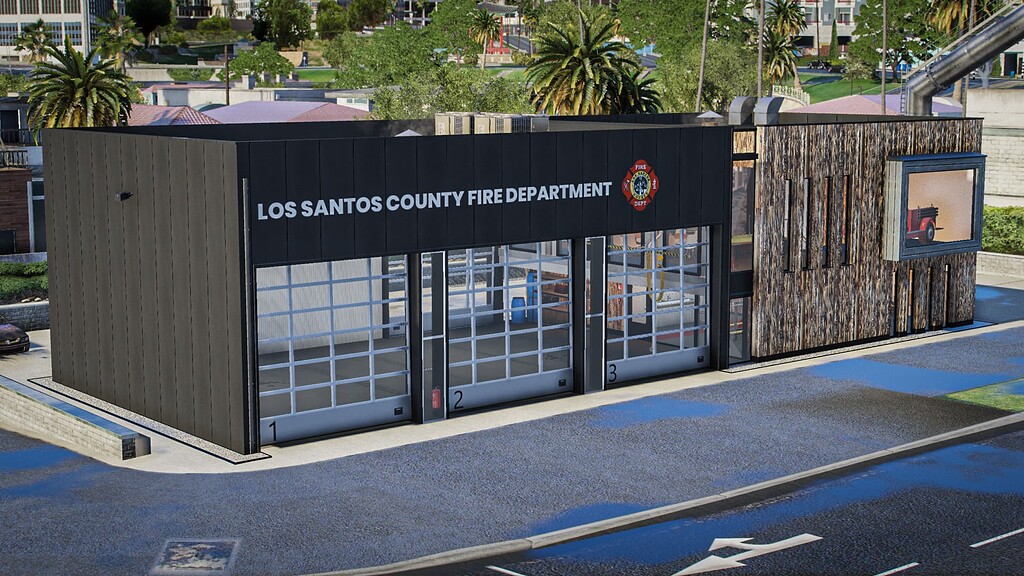 Fire Department MLO - Editable Textures - FiveM Releases - Cfx.re Community