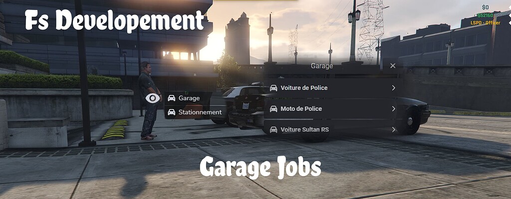 [UNAVAILABLE] Garage Jobs - Create garages for jobs - FiveM Releases ...