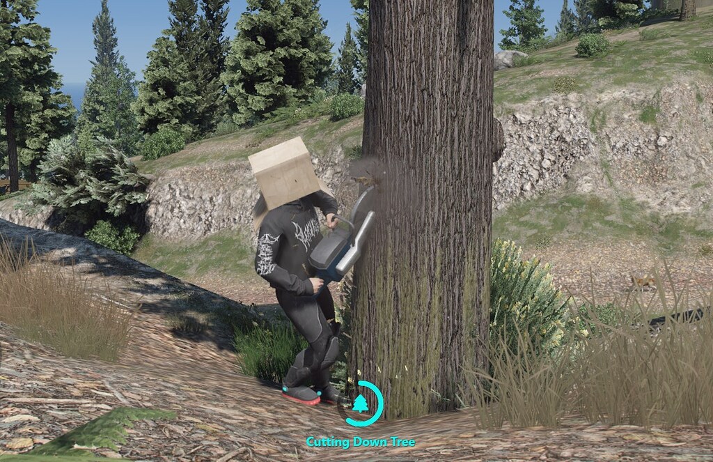 Jim-LumberJack v1.1.6 - QBCORE LumberJacking script - FiveM Releases - Cfx.re Community