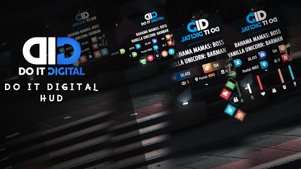 DoItDigital All-In-One HUD System - FiveM Releases - Cfx.re Community