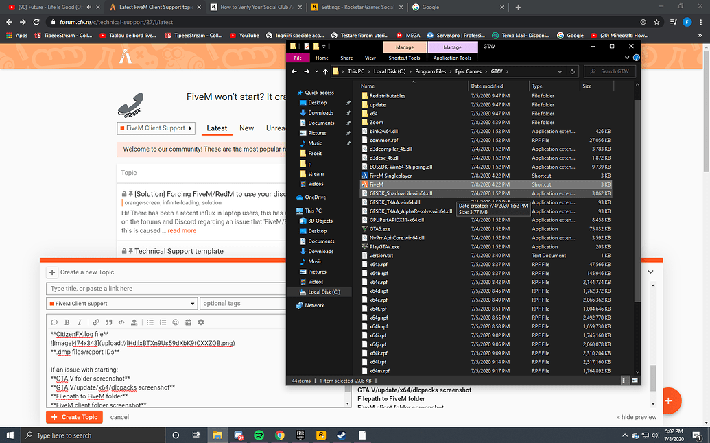The Social Club account specified does not own a valid license to GRAND ...