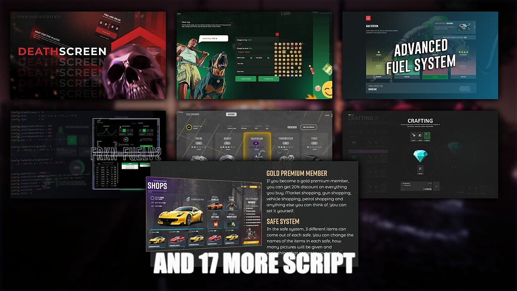 FRKN Script Pack [Contains +17 scripts] - FiveM Releases - Cfx.re Community