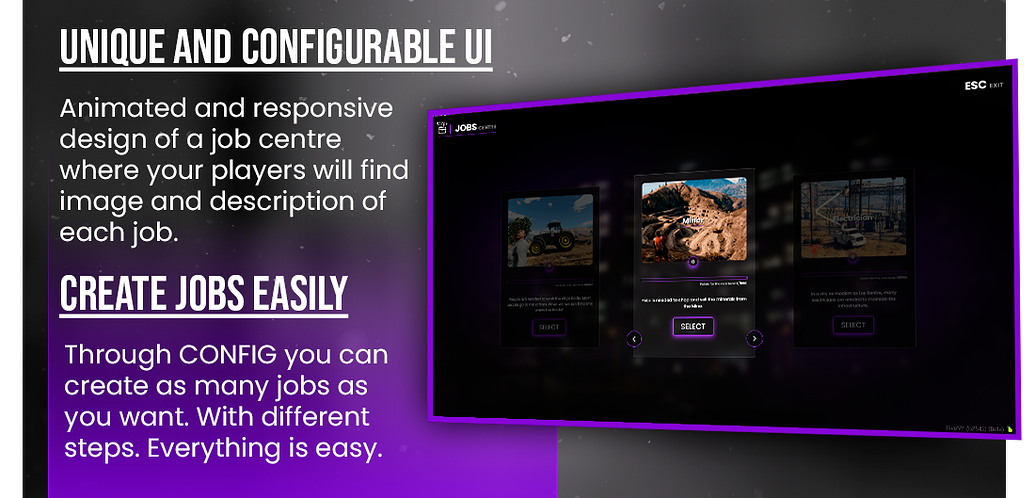 25x1 MULTIPLAYER JOBS SYSTEM - FiveM Releases - Cfx.re Community