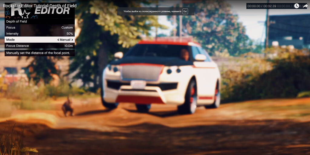 Camera Depth Of Field Settings - Discussion - Cfx.re Community