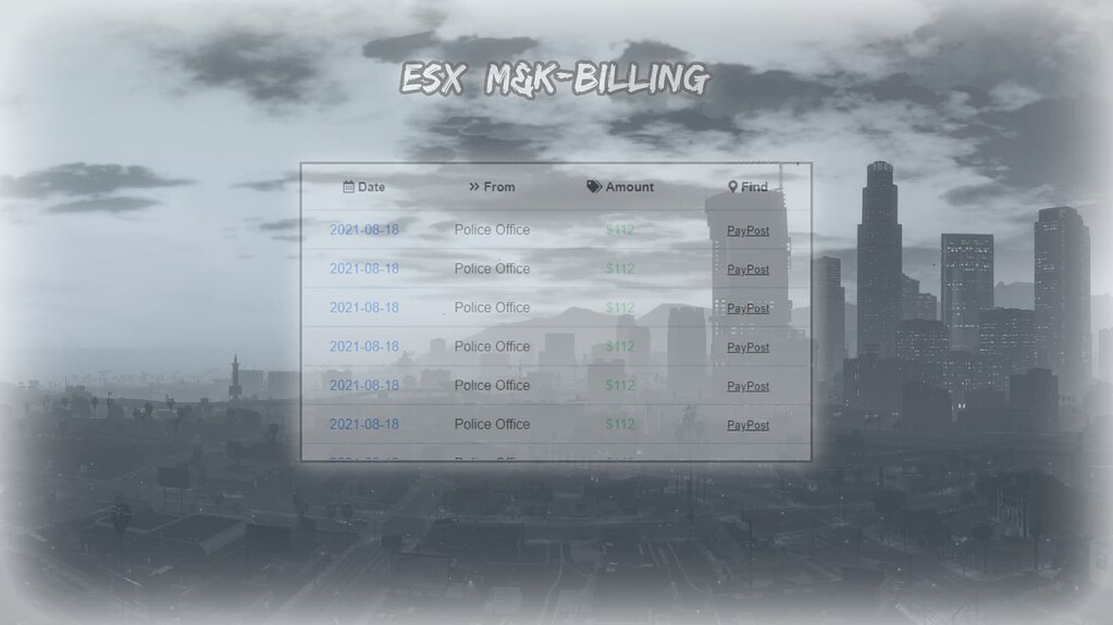 [ESX] MK_Billing - FiveM Releases - Cfx.re Community