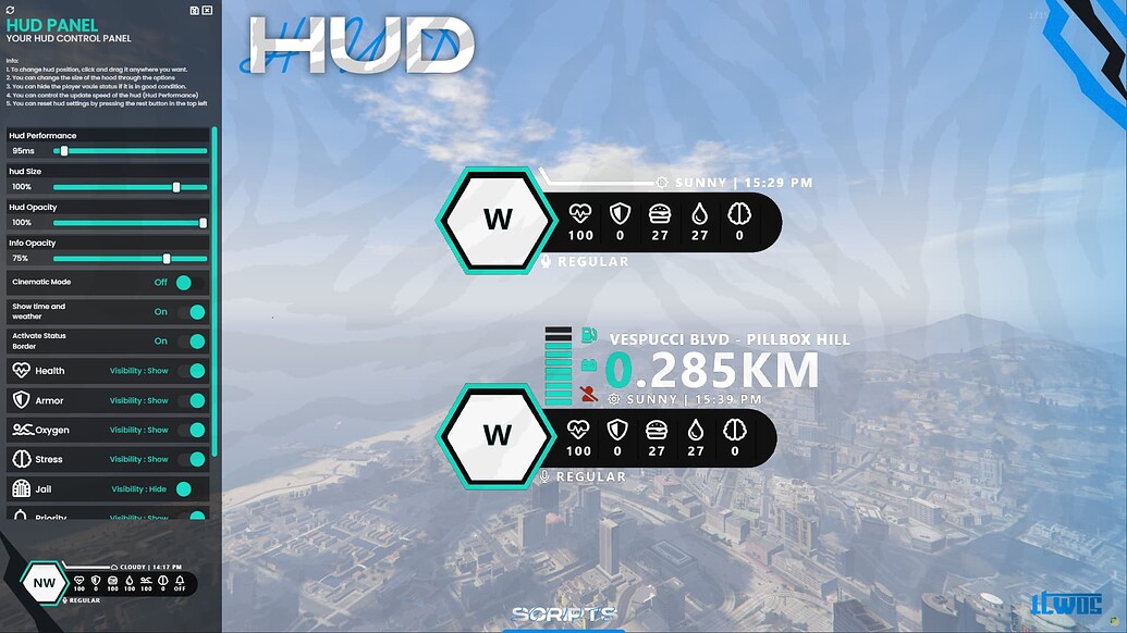 QBCore Modern HUD - Releases - Cfx.re Community