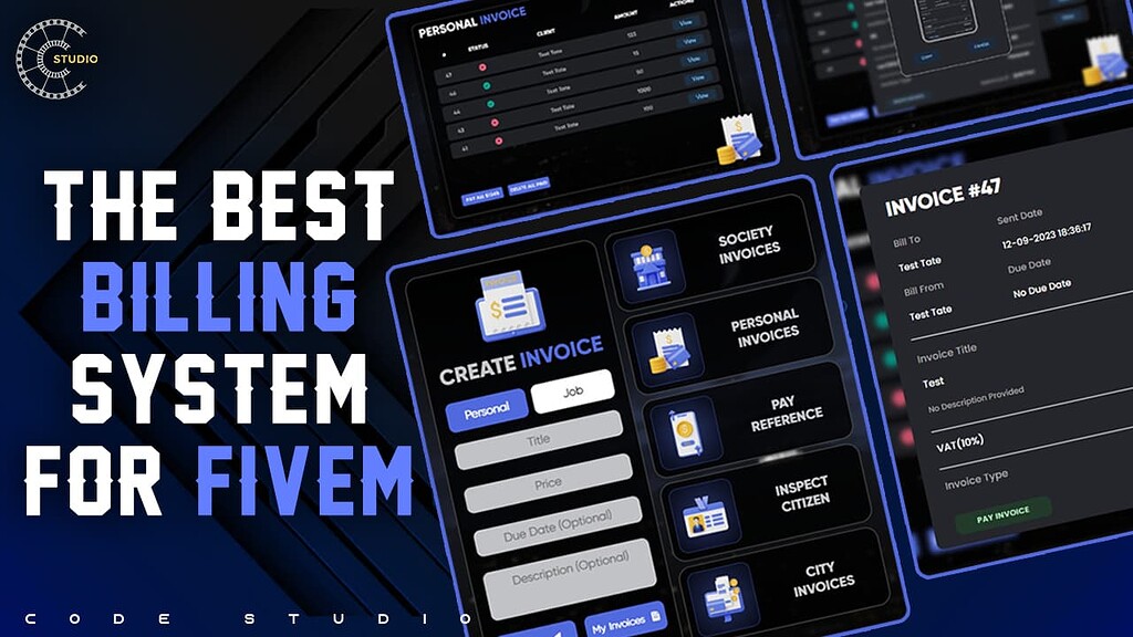 Advanced Billing System [QB - ESX] - FiveM Releases - Cfx.re Community