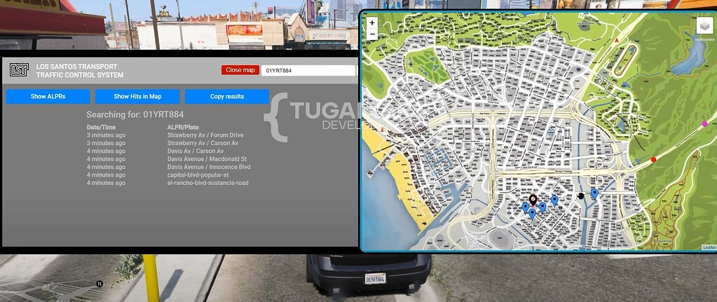 [QB/ESX/Standalone] Fixed ALPR System (Automatic License Plate Reader ...