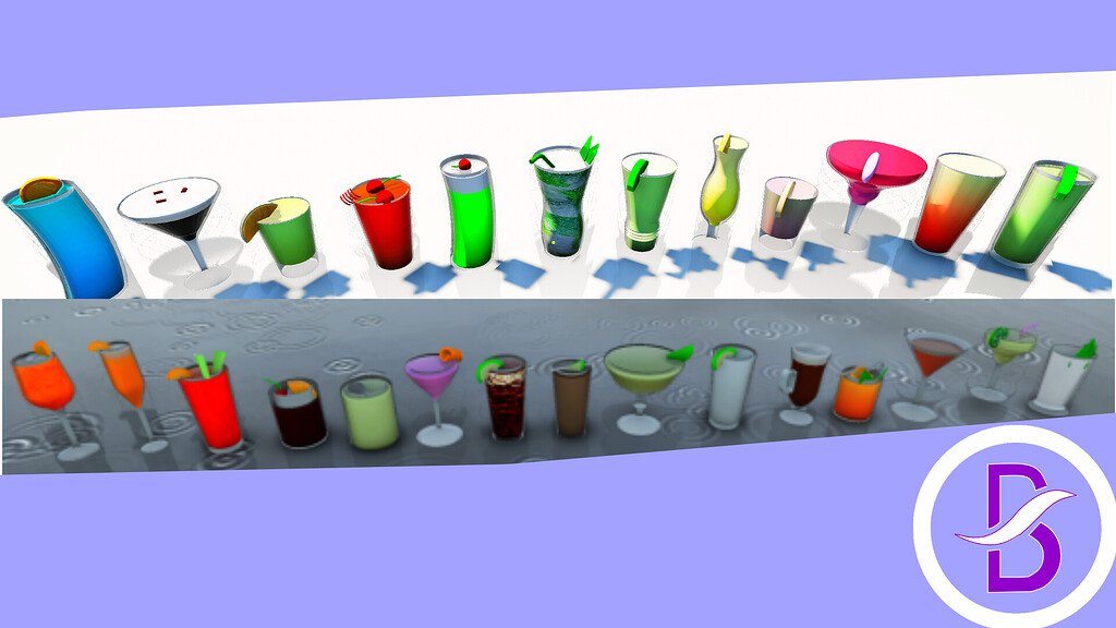 Cocktail Pack Combined PROPS - FiveM Releases - Cfx.re Community