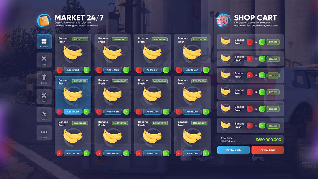 [PAID] Shop System | Custom & Unique - FiveM Releases - Cfx.re Community