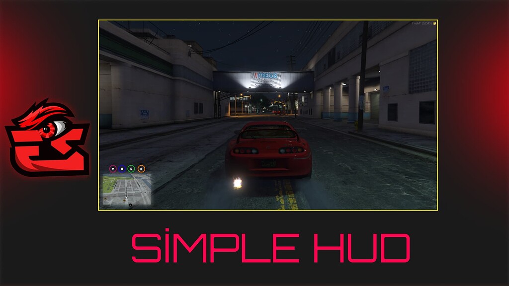 [FREE][ESX] Eyes Simple Hud - FiveM Releases - Cfx.re Community