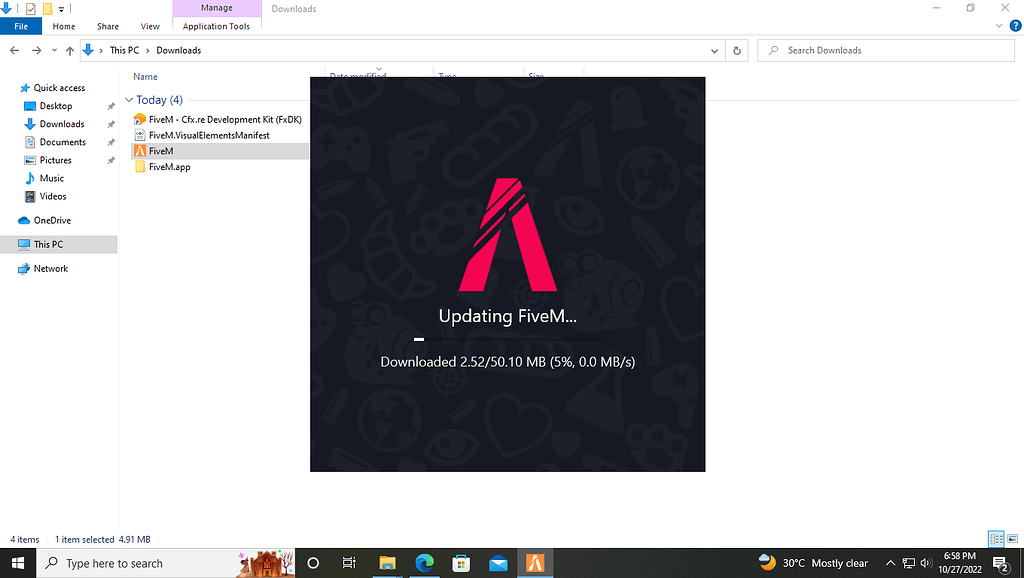 Hello fivem how many hours im waiting this download? - FiveM Discussion ...