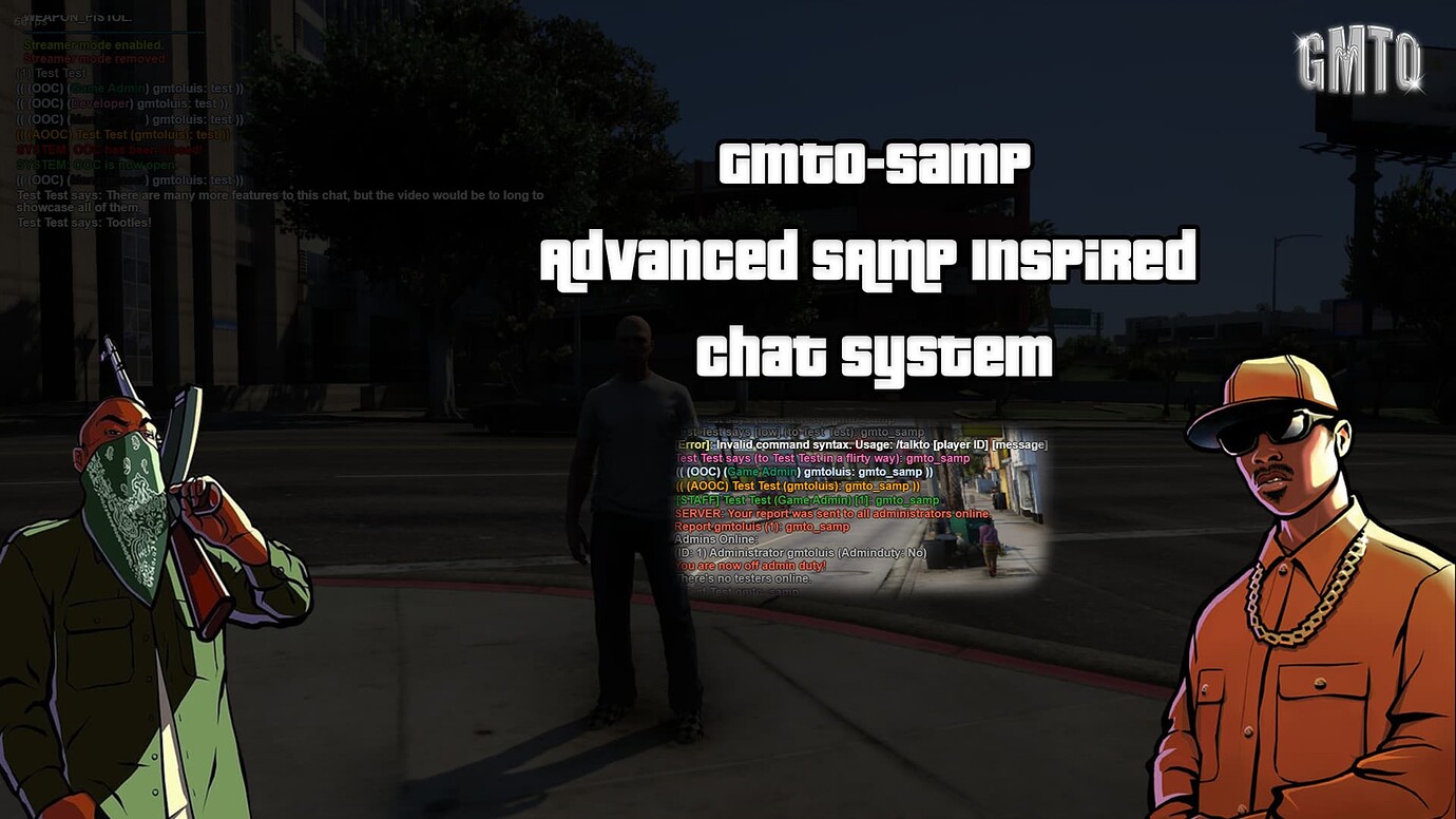 [ESX] [Paid] gmto-samp | Advanced SAMP / SA:MP Inspired Chat System - FiveM Releases - Cfx.re ...