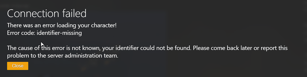 [Help] Getting "Error code: identifier-missing" in newly created server - ES/ESX - Cfx.re Community