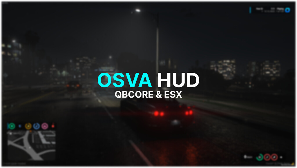 [PAID] [ESX] [QB] Osva HUD - FiveM Releases - Cfx.re Community