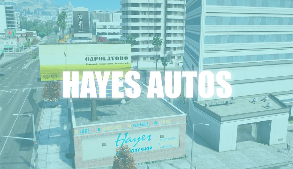 [YMAP] Hayes Autos - FiveM Releases - Cfx.re Community