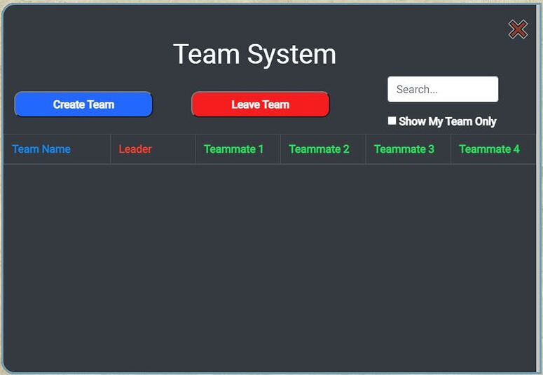 [PAID] [ESX] Team System - FiveM Releases - Cfx.re Community