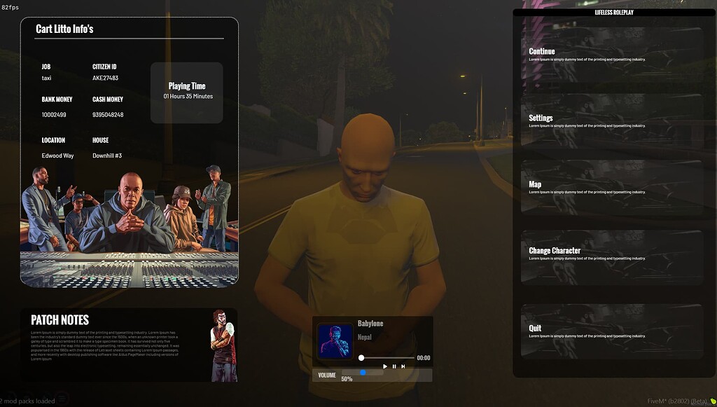 Pause Menu [QBCore/ESX] - FiveM Releases - Cfx.re Community