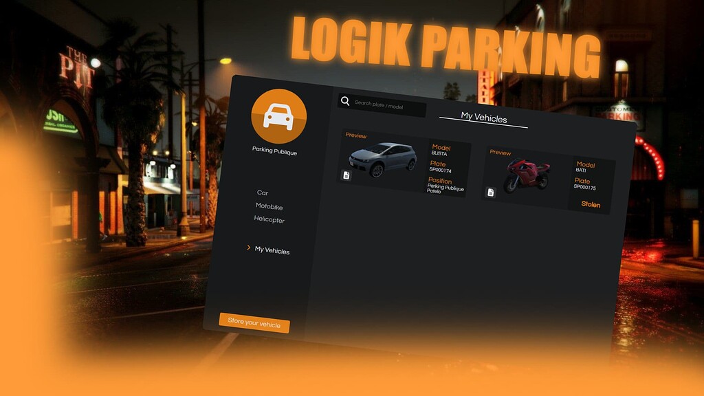 [ESX | QBCORE | CUSTOM] Parking / Garage Script (logik_parking) - FiveM Releases - Cfx.re Community