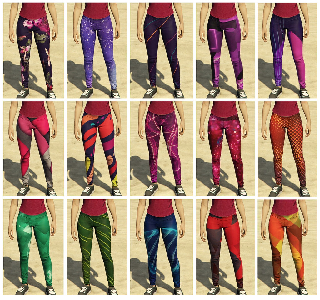 [FREE] [ADDON] Female Abstract Leggings - FiveM Releases - Cfx.re Community