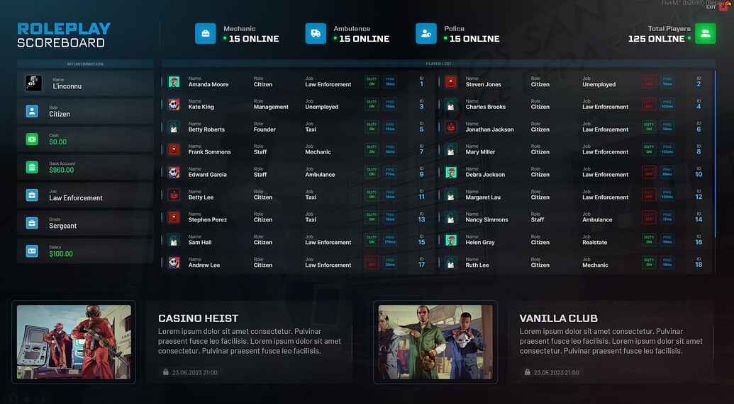 [ESX/QBCore] Scoreboard - FiveM Releases - Cfx.re Community